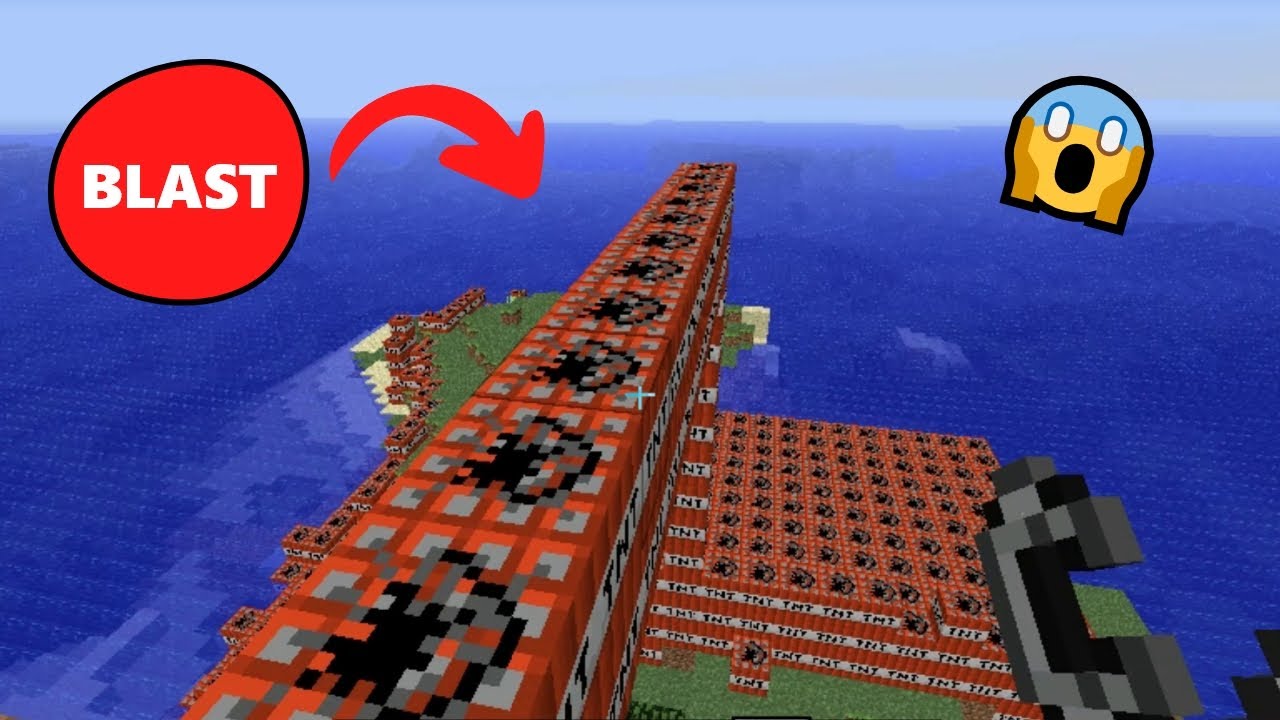 Minecraft: BLOW UP THE ISLAND ! (2) - YouTube