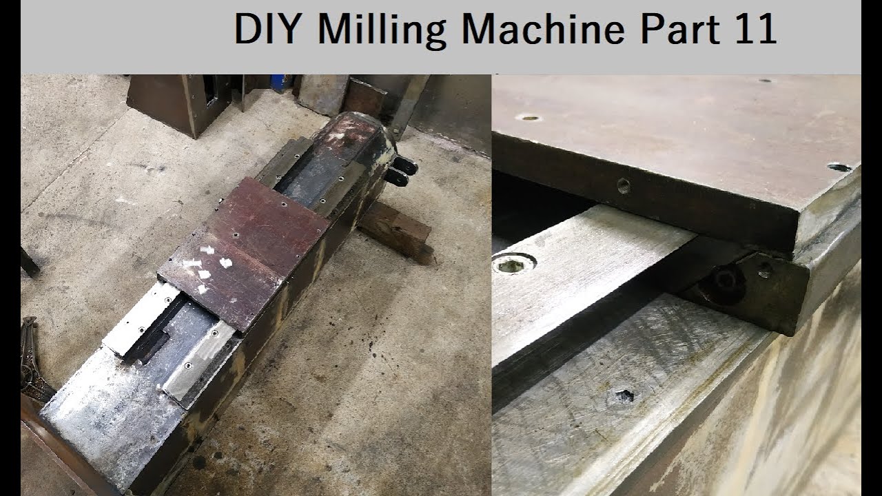 DIY Milling Machine Build [Based on Bridgeport]. Part 11: Z axis guides ...