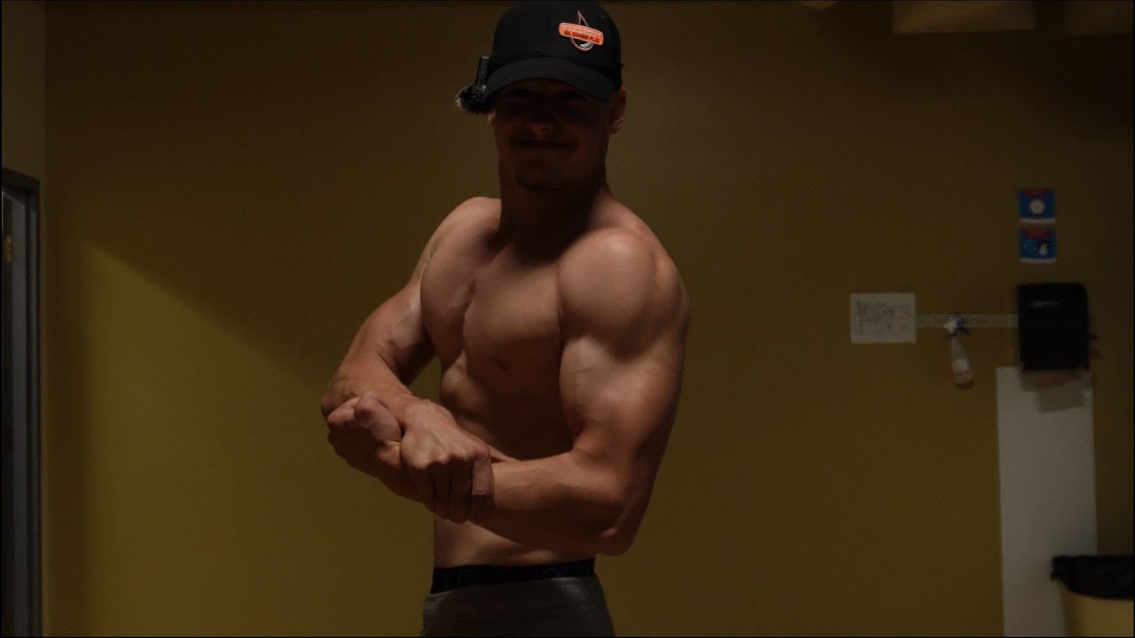 Hitting Chest at the Canada Games Complex - YouTube