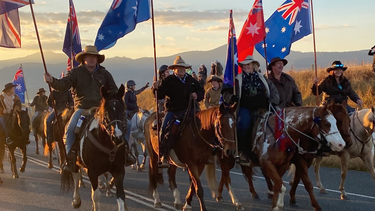 Anzac Day 2023 Dawn service at Merrijig Victoria - YouTube