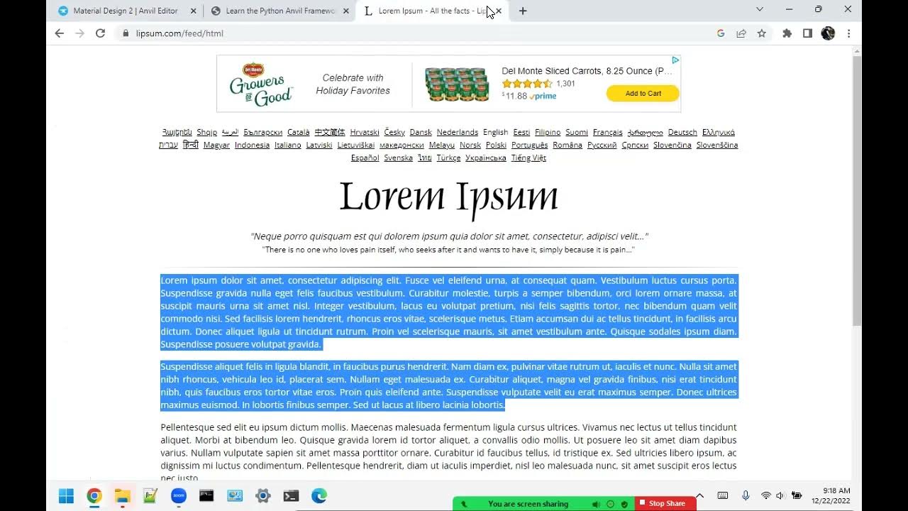 Python Anvil tutorial 7 navigation part 1 - YouTube