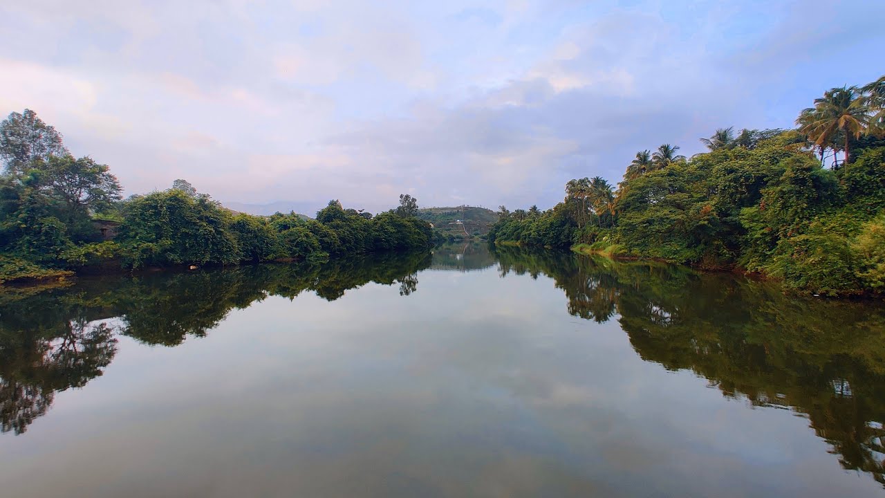 Breakfast ride to Pavana lake, Pune, Maharashtra | Shot on DJI Mavic ...