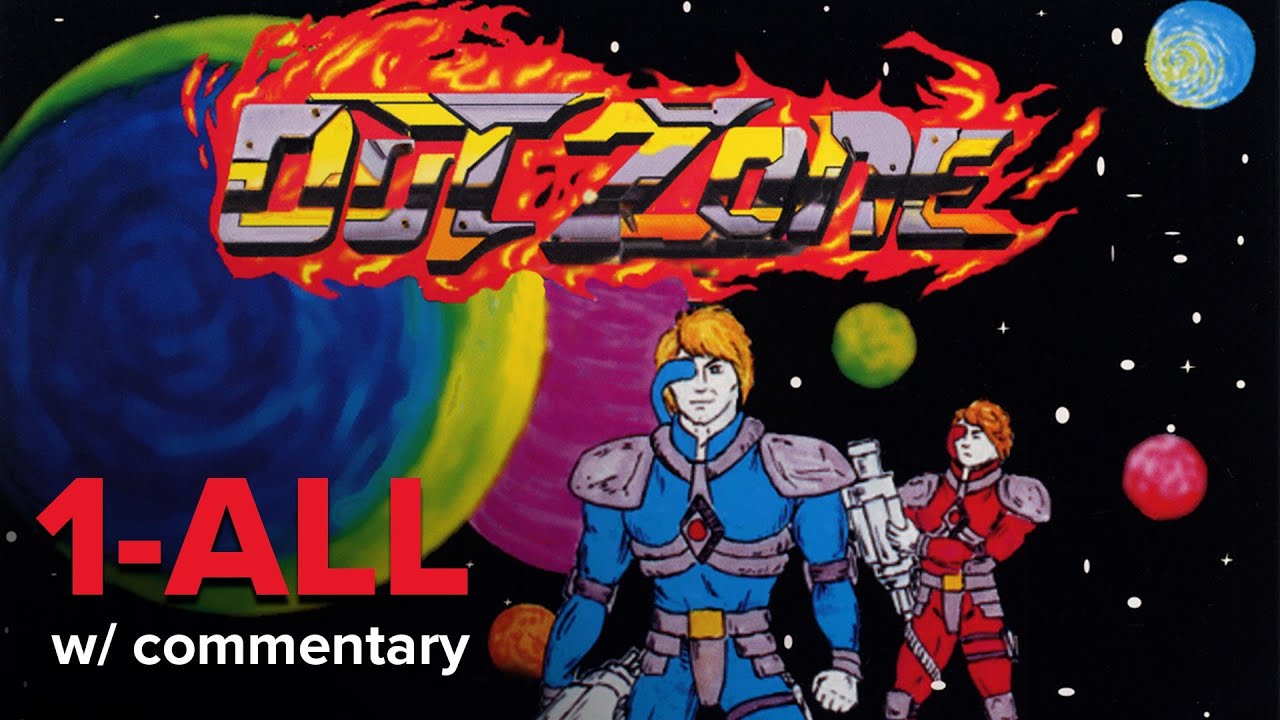 Outzone - 1-ALL (2-2) - Arcade (MAME) - 1.5million - With Commentary - YouTube