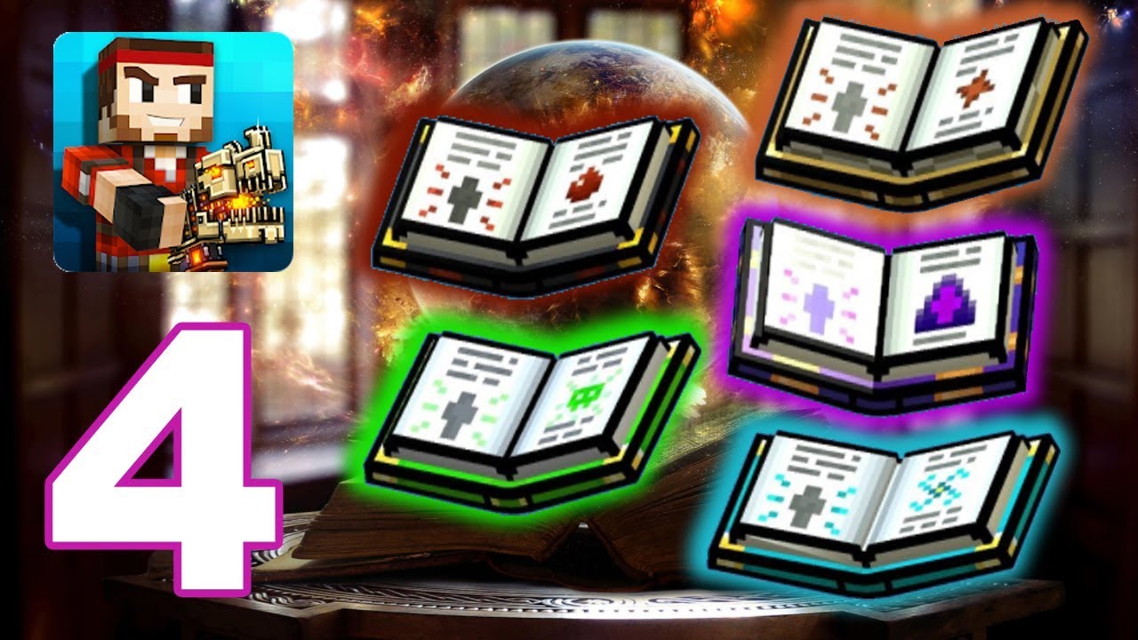 Pixel Gun 3D - Gameplay Walkthrough Part 4 - Spell Book Magic, Gun ...