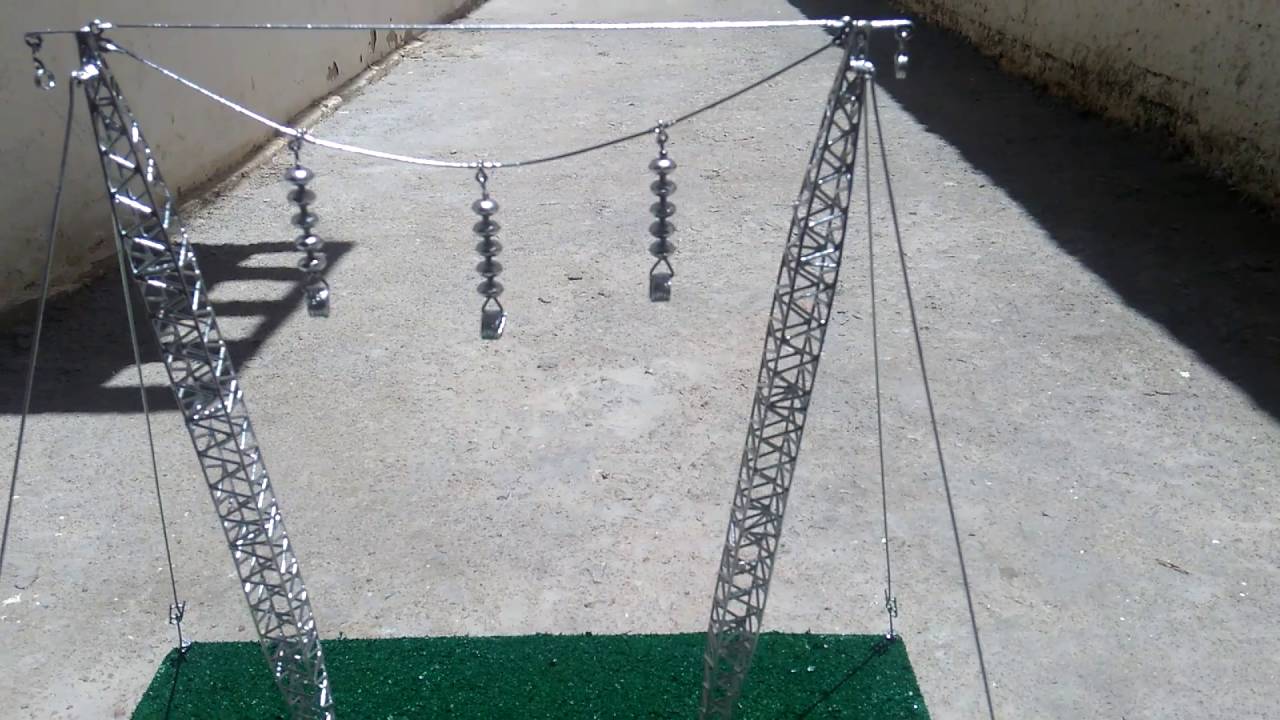 Miniatura de torre estaiada - YouTube