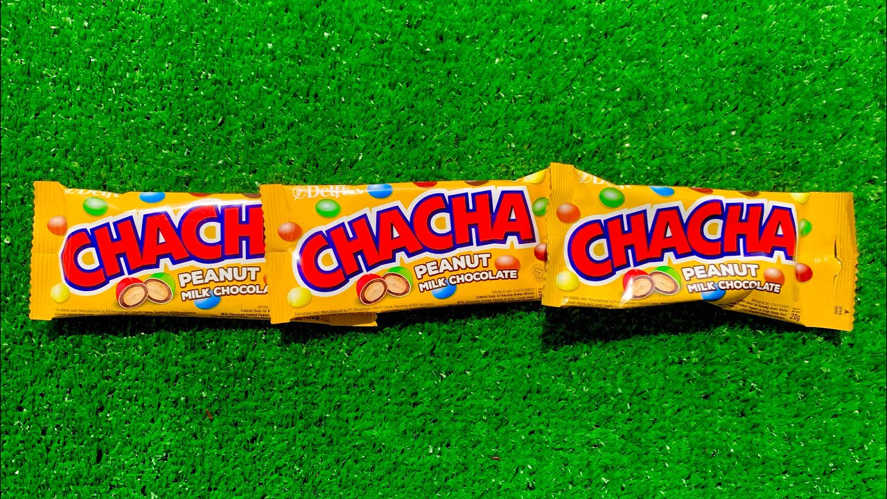Buka Jajan Asmr | ChaCha Peanut Milk Chocolate - YouTube