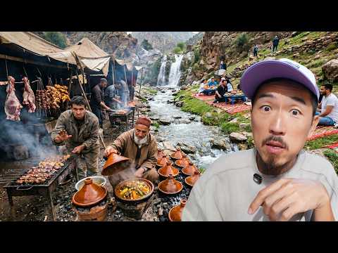 Marakeş'in herkesin kaçırdığı gizli köşesi 🇲🇦 Fas sokak yemekleri