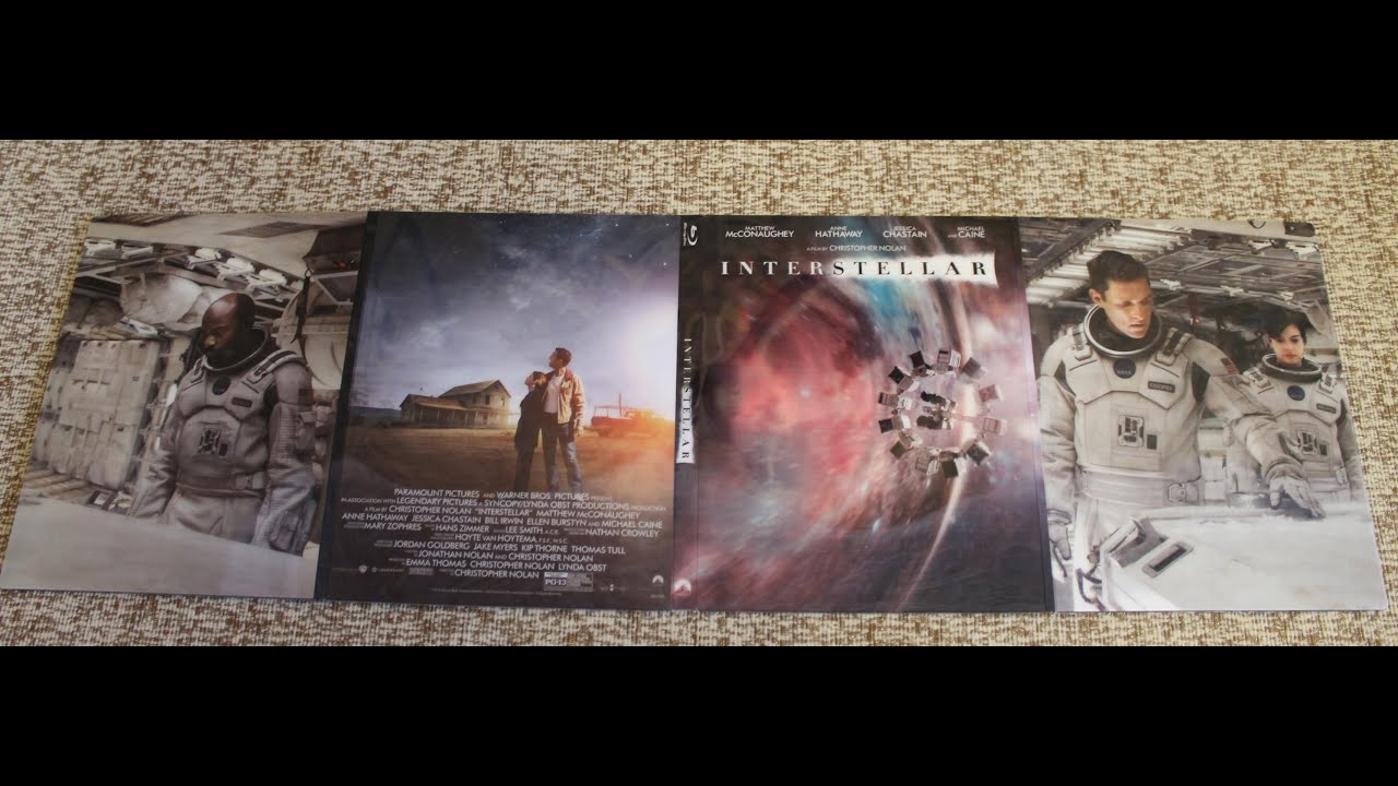 INTERSTELLAR BLU RAY + DVD WALMART EXCLUSIVE COLLECTORS NEO PACK ...