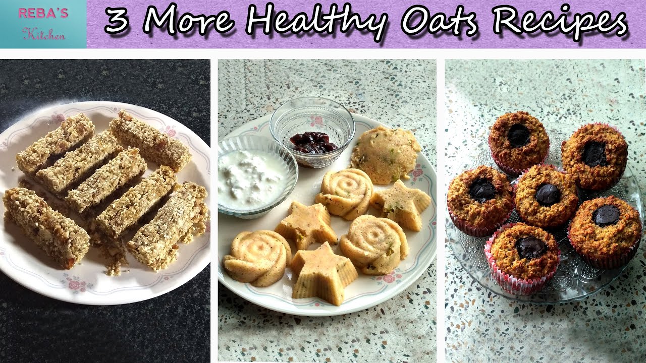 3 MORE HEALTHY OATS RECIPE | Stay home, stay safe & eat nutritious food ...