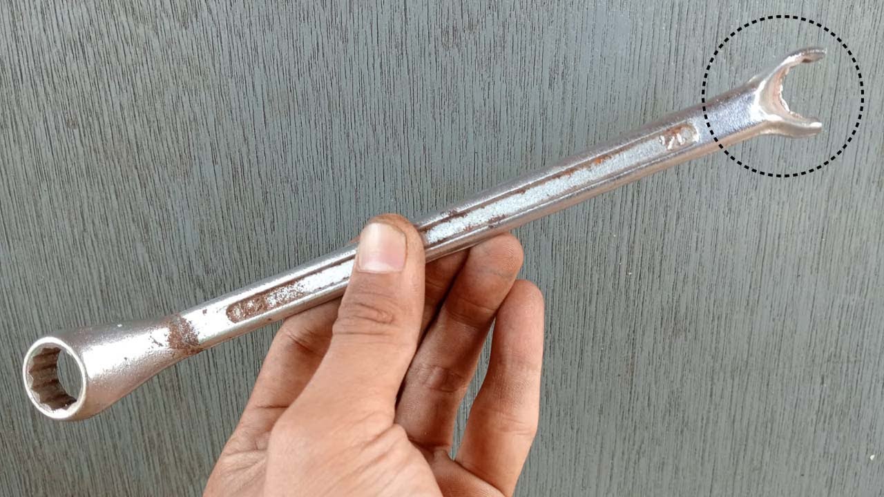 How to Turn a BROKEN Wrench into a USEFUL Tool - YouTube
