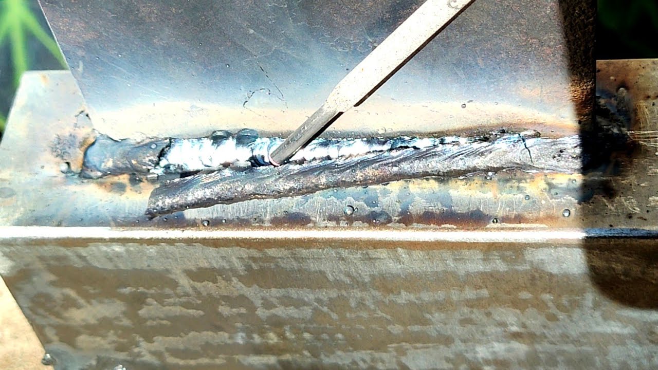 secret technique for welding iron plate to square tube pipe | how to ...
