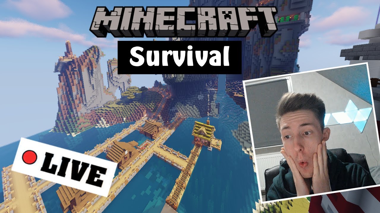 Minecraft Survival Ich baue an meiner Burg weiter! Lul | Minecraft Deutsch | NilsAng - YouTube