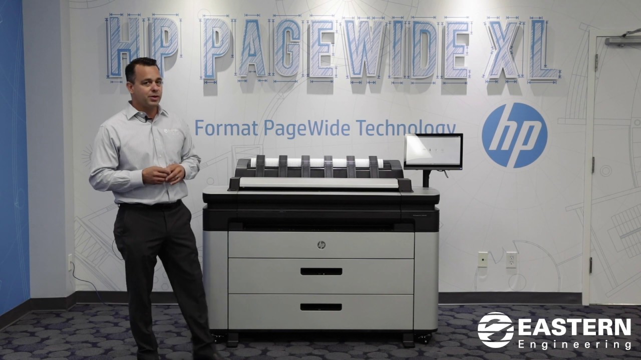 New features on the HP DesignJet XL 3600 from Eastern Engineering - YouTube