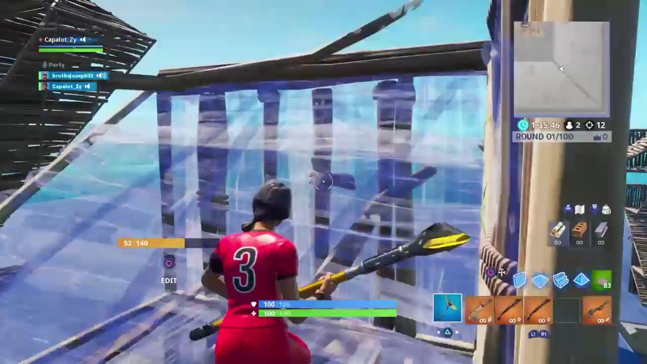Playing Fortnite with Joshua - YouTube