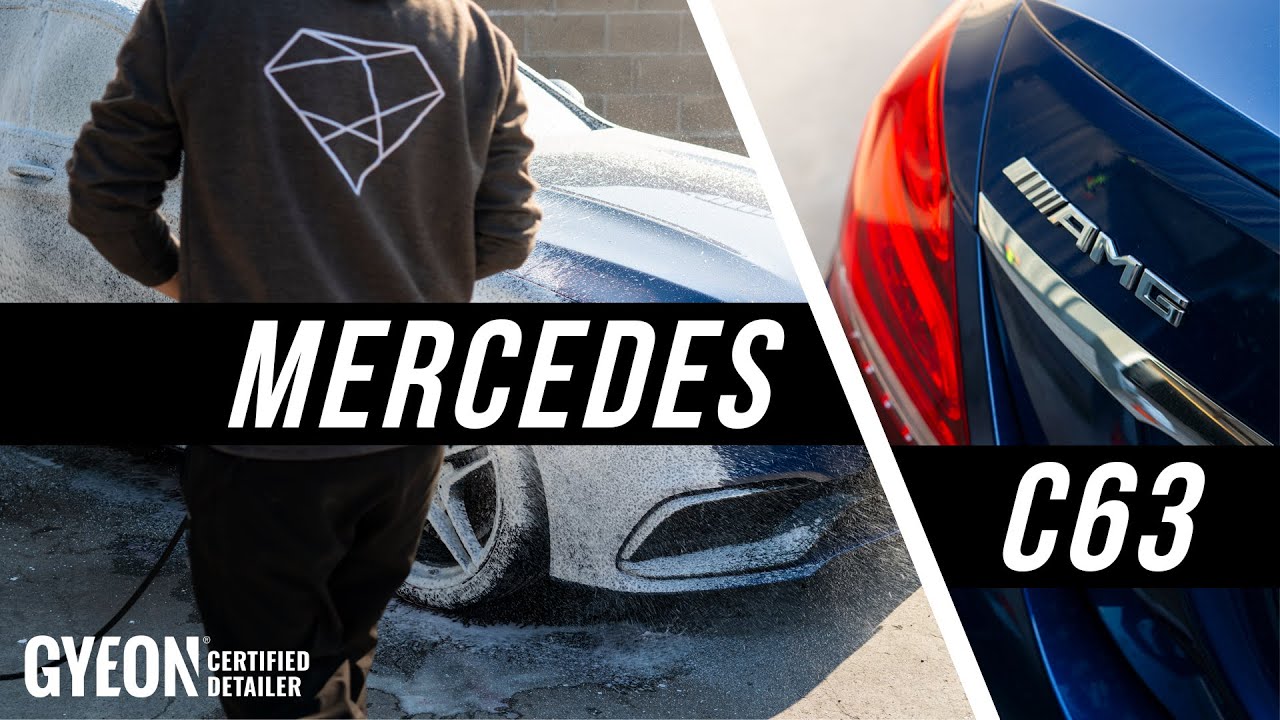 MERCEDES C63 AMG - Full Exterior DEEP CLEAN! (Automotive Detailing ...