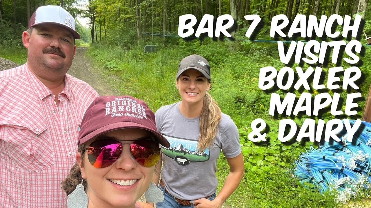 Touring a New York Dairy & Maple Farm - YouTube