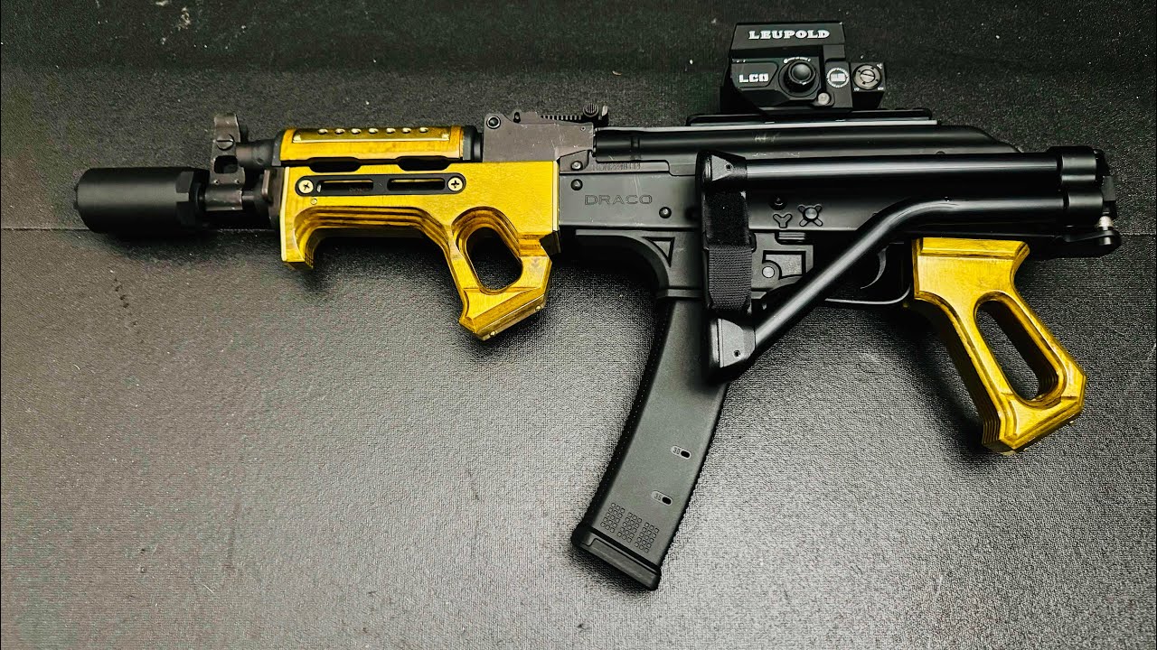 Draco 9s / NAK9 How To Remove Swivel and BoneSteel Brace Installation ...