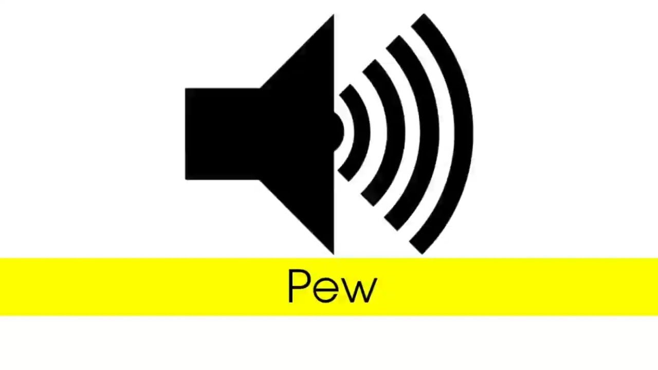 Pew - Sound effect - YouTube
