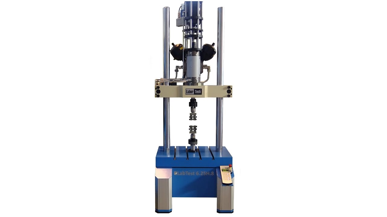 Dynamic testing Machines - Demonstration of assembly of test fixture ...