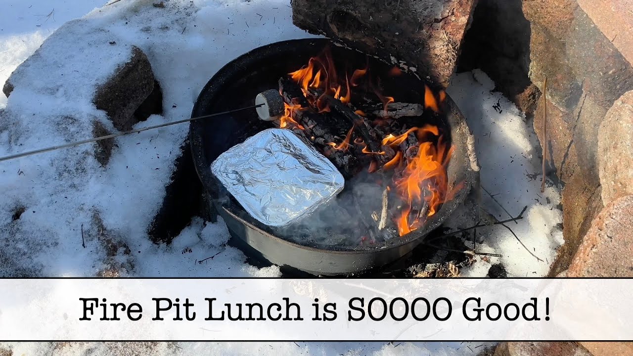 Fire Pit Lunch with Katie - YouTube