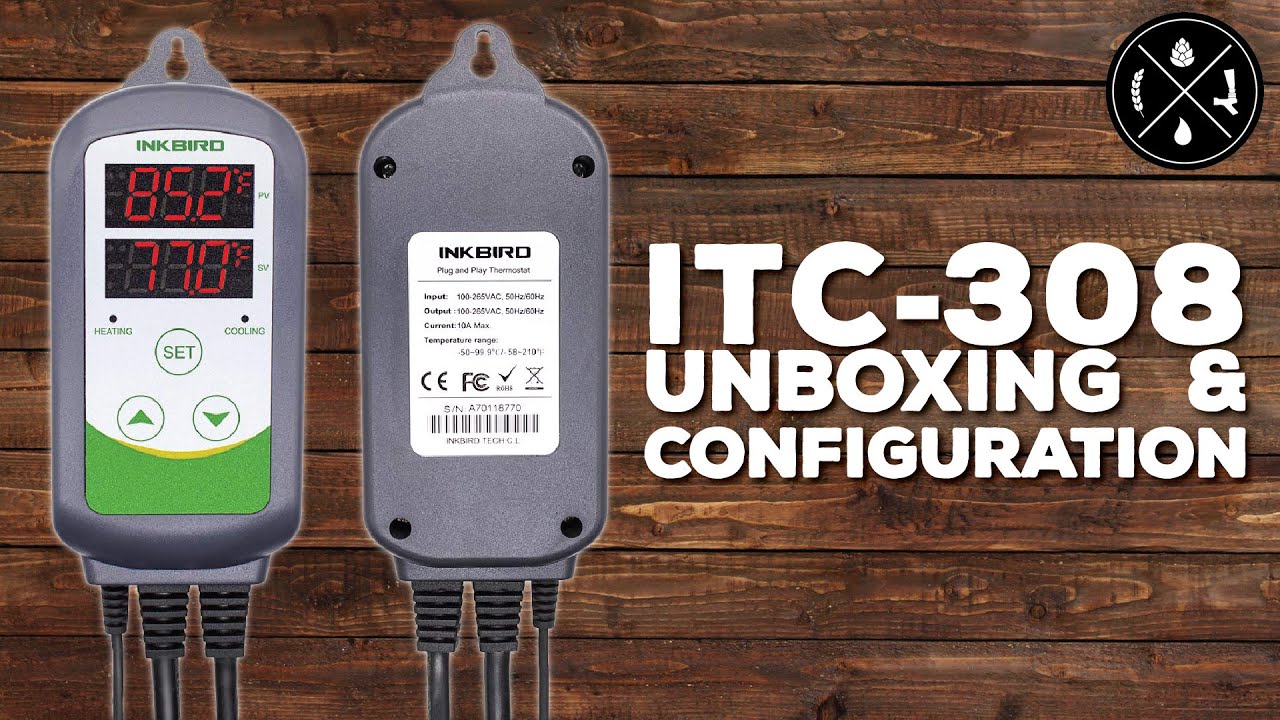 INKBIRD ITC-308 | Unboxing & Configuration 2023 Model - YouTube