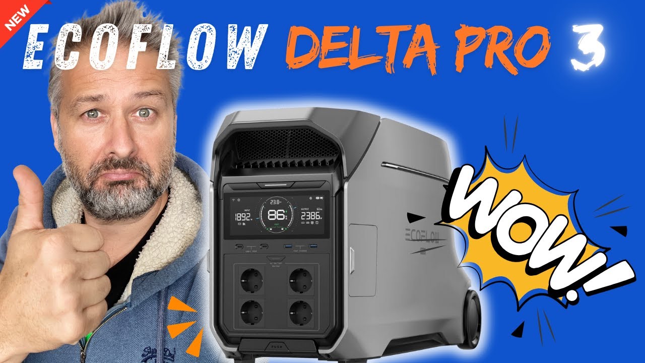 🔥 L'arrivée de la Delta pro 3 à la maison ⚡️☀️ - YouTube
