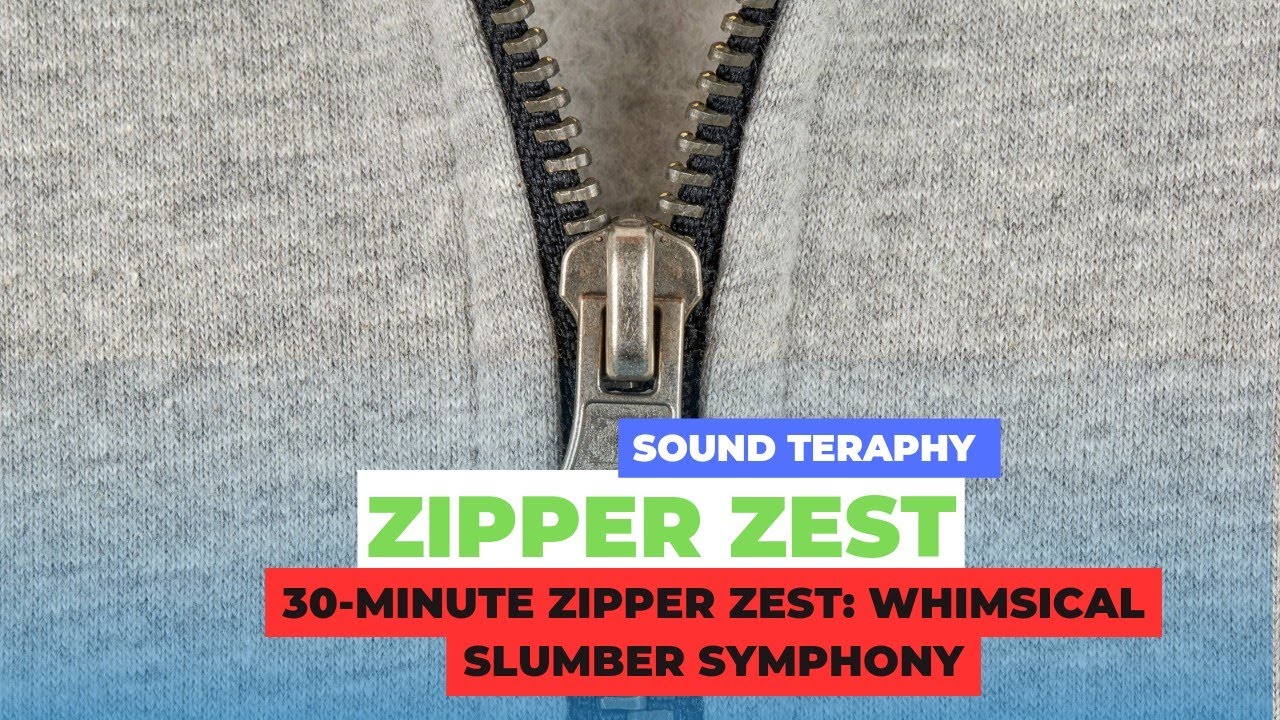 30-Minute Zipper ASMR: Relaxing Sounds for Deep Sleep - YouTube