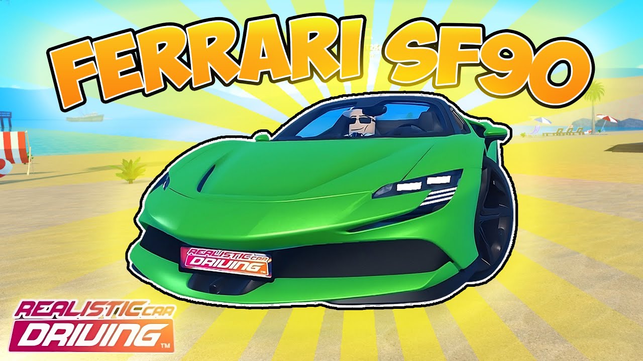 Realistic Car Driving™️ | Fernandi Stalia (Ferrari SF90) - Roblox (2024 ...