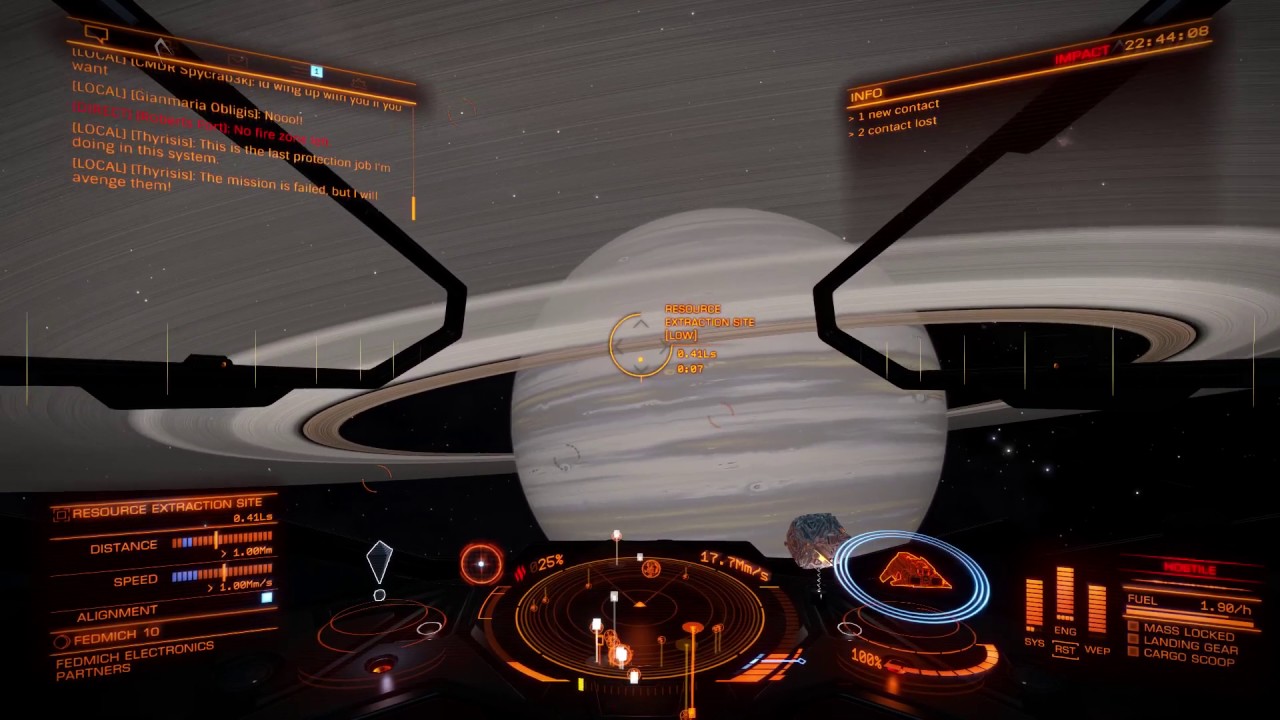 Let's Play: Elite Dangerous - Trying out my new Federal Assault Ship ...