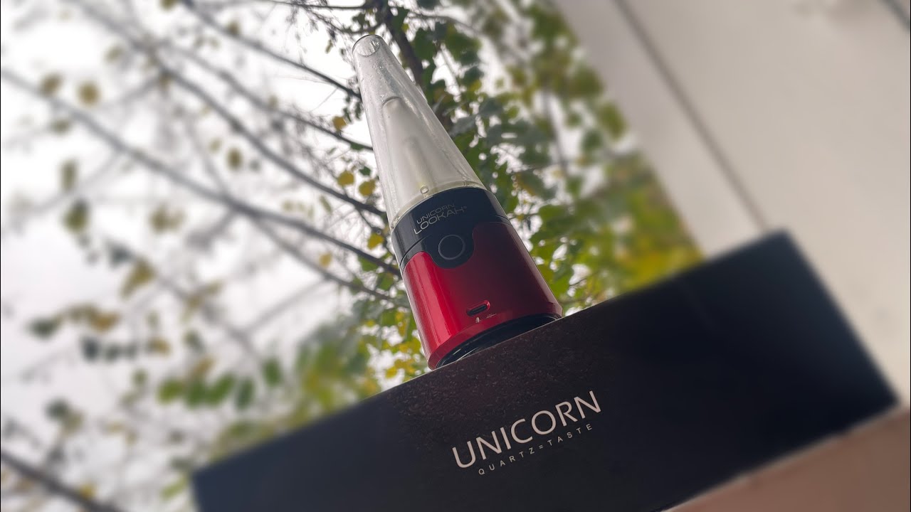 HONEST REVIEW!!!!!!! Lookah unicorn(cheap puffco???) - YouTube