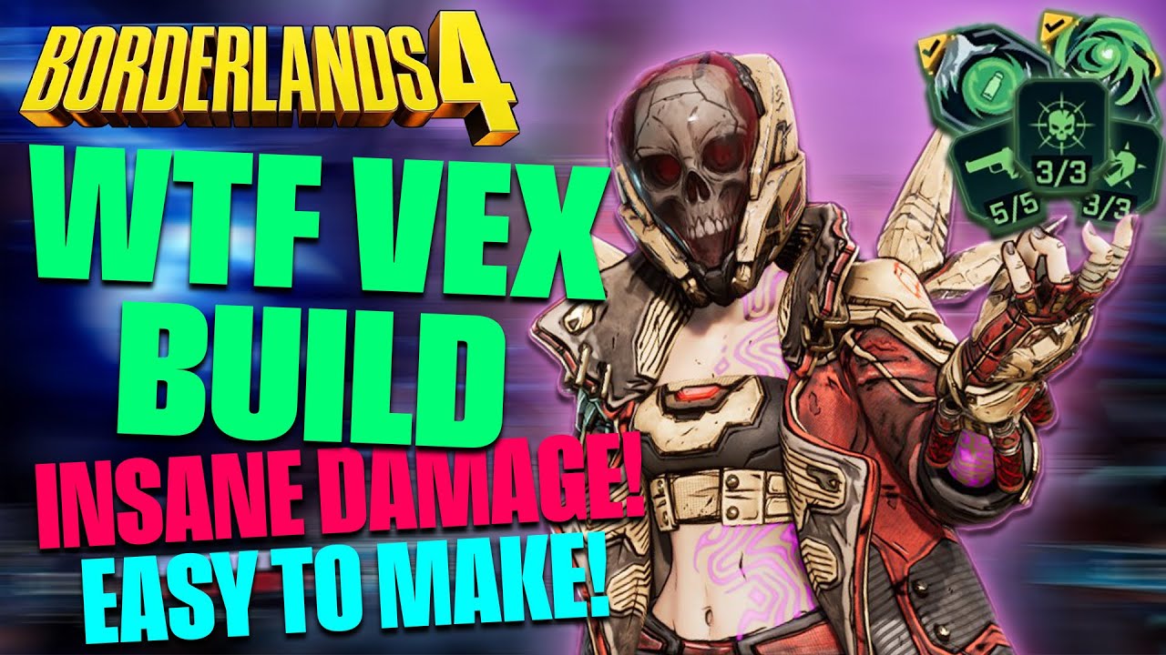 Borderlands 4 | STRONGEST Vex Build Right Now & Easy to Make | WTF Vex ...