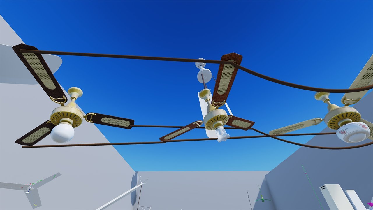 FUNNY CEILING FAN GAME | Jogo de Ventiladores Loucos e Estragados 😱😱😱🤣🤣 ...