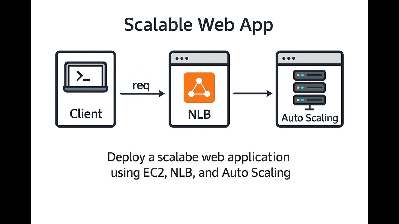 Deploy a Scalable Web App on AWS | EC2 + Network Load Balancer + Auto ...