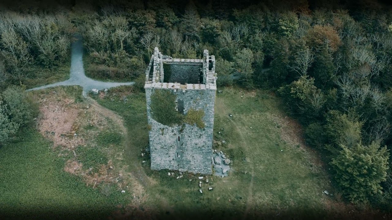 Merlin Castle in Galway, Ireland, drone photography - YouTube