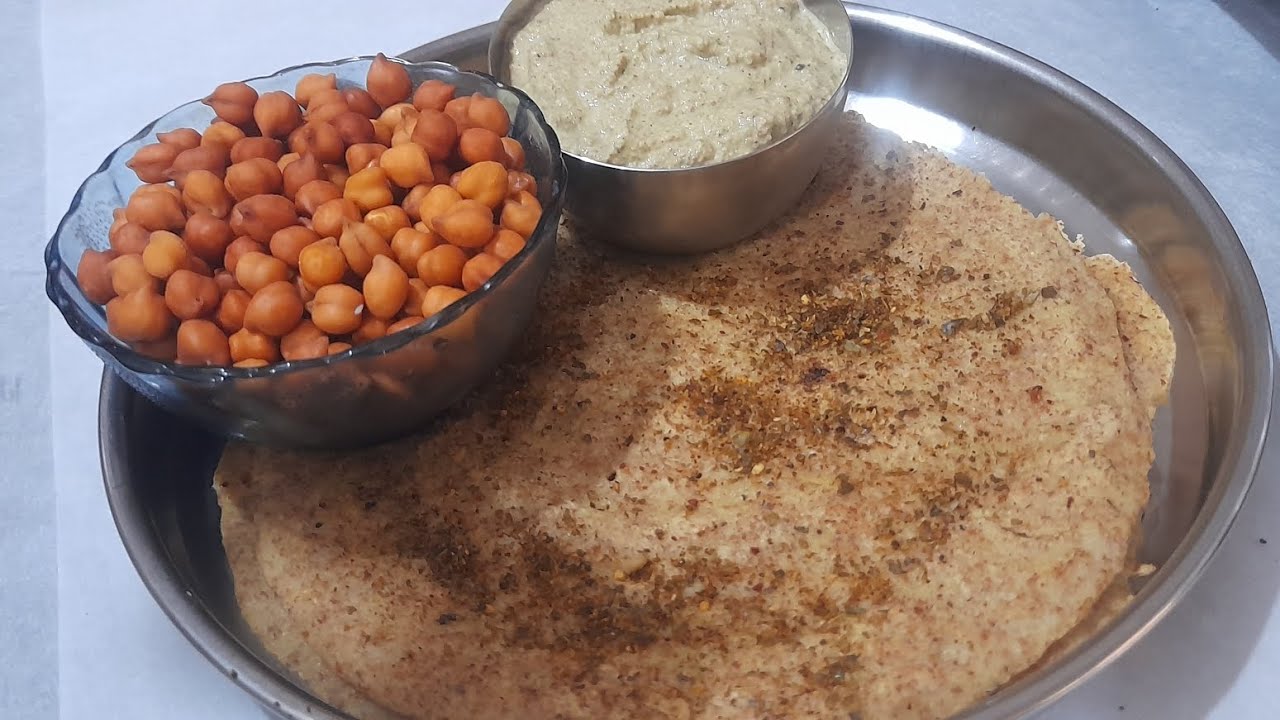 HighProtein Breakfast || సెనగల దోస || healthey breakfast for diabetes ...