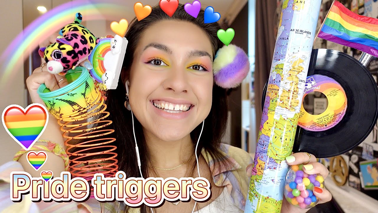 ASMR 🏳️‍🌈 PRIDE TRIGGERS ️🧡💛💚💙💜 - YouTube