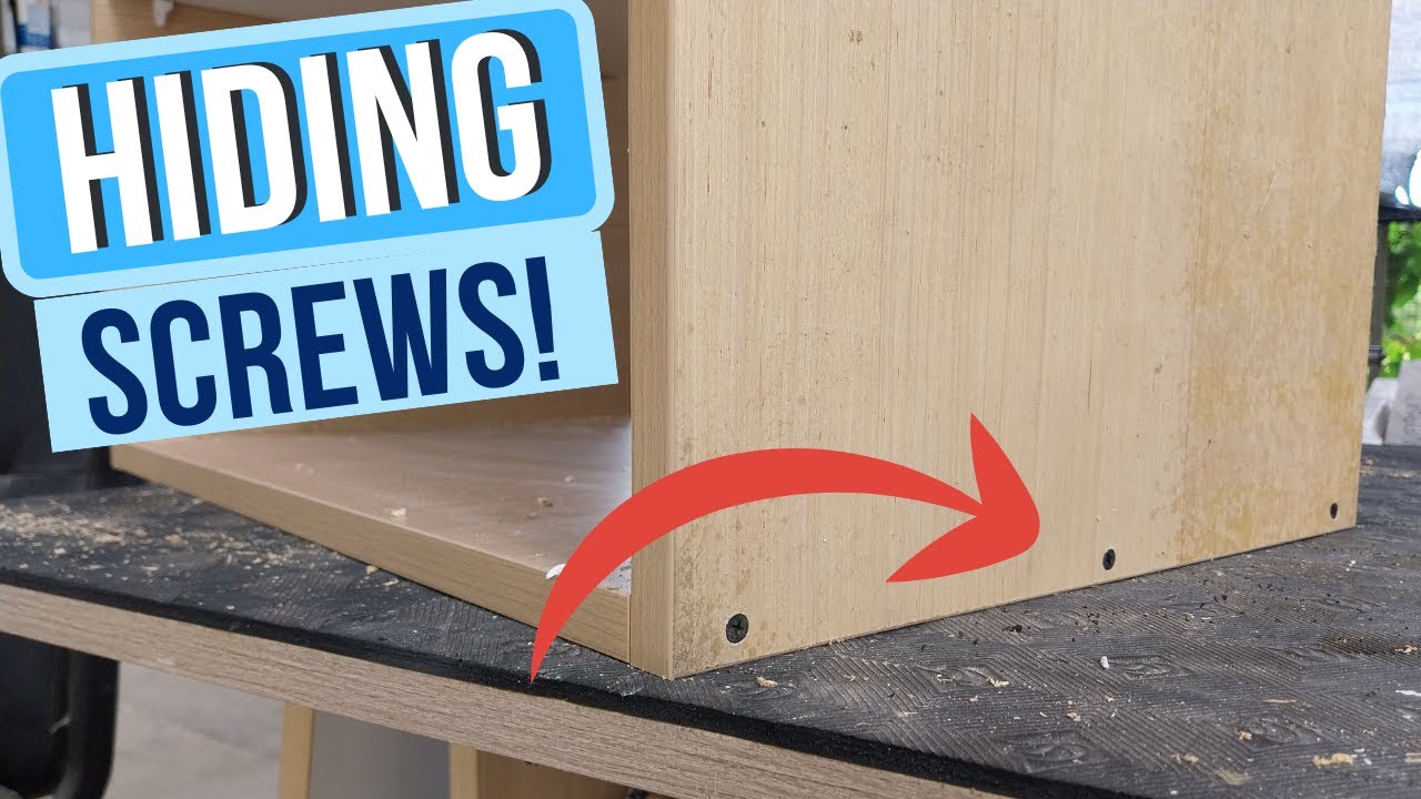 5 ways to hide screws! - YouTube