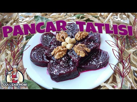 KIRMIZI PANCAR TATLISI Denemediğinize Pişman Olacaksanız Efsane Lezzetli Pancar tatlısı yapılışı