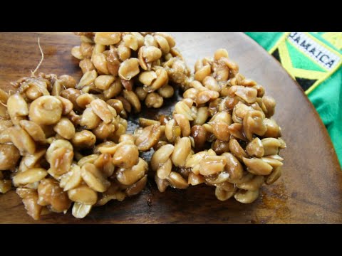 How To Make Jamaican Peanut Drops || Jamrock Vegan Style - YouTube