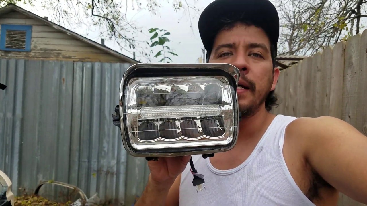 CHEVY G20 VAN LED HEADLIGHT INSTALL - YouTube