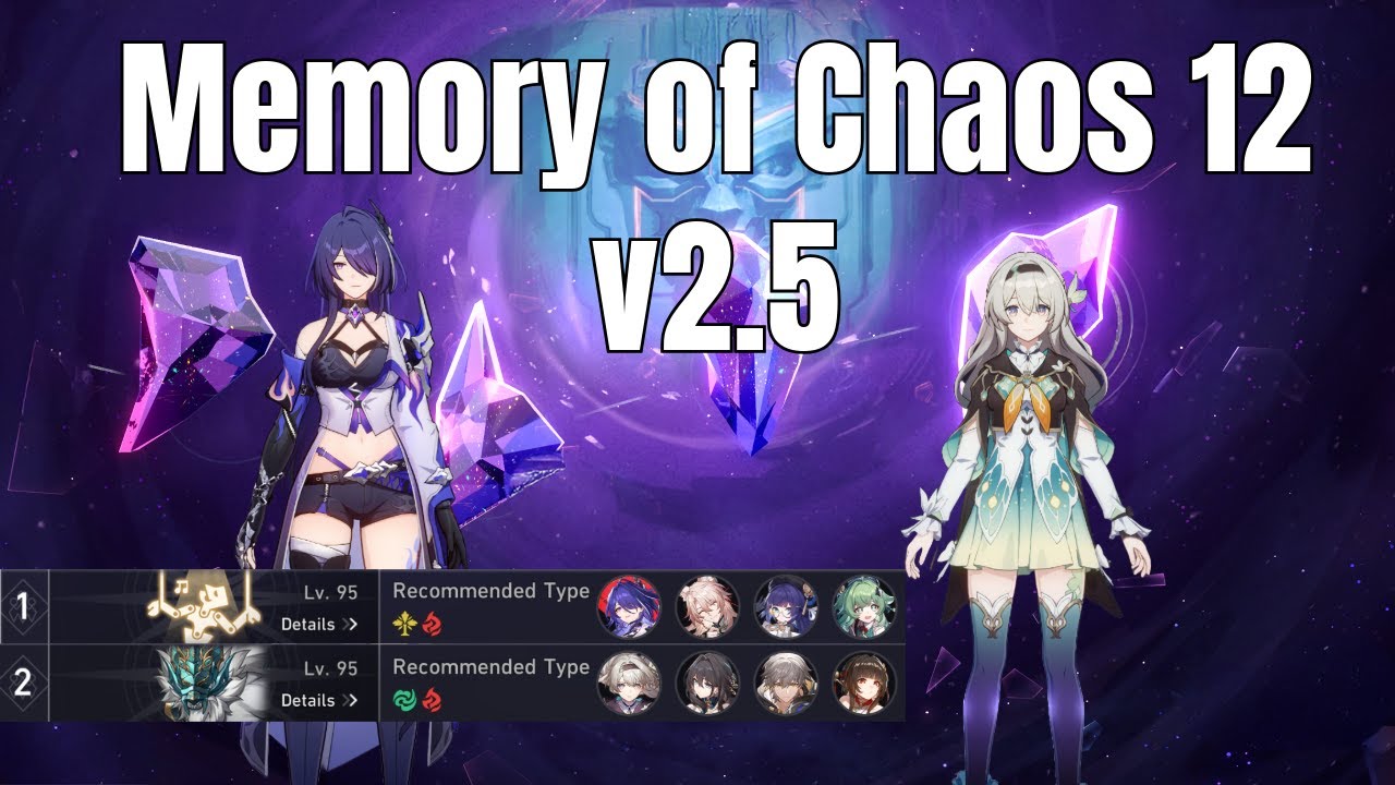 Memory of Chaos 12 (Auto) - Acheron E0S1 & Firefly E1S0 - Honkai: Star ...