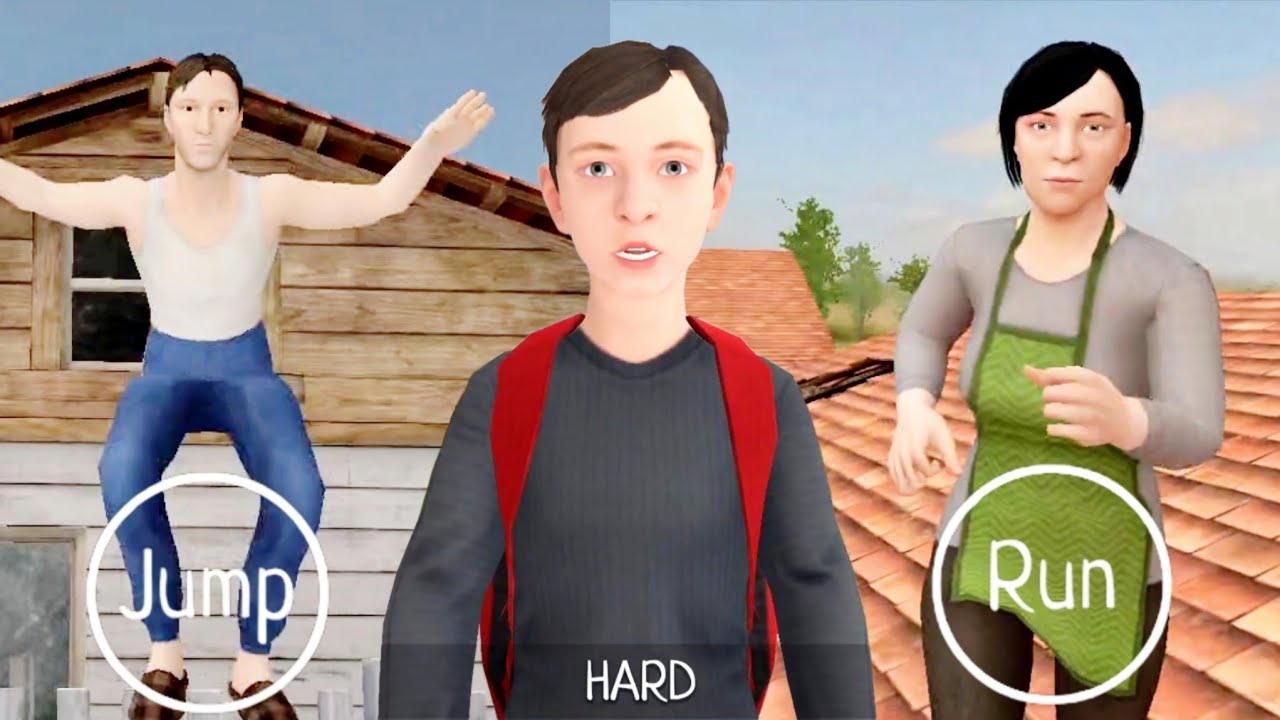 Schoolboy Runaway Stealth V0.500 With Run and Jump Control Buttons - YouTube