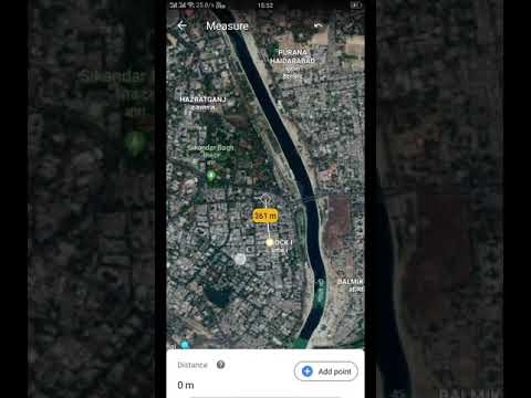 How to Measure Distance Between the two Places Manually on Google Earth ...