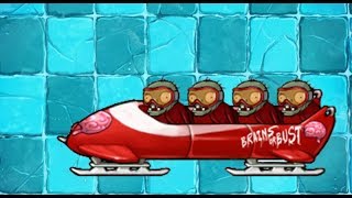 Plantas Vs Zombies Equipo De Bobsleigh Zombie Back Yard (day) Zombies
