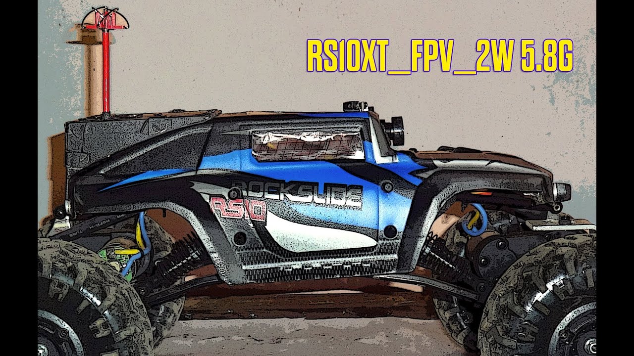 Redcat RS10 XT FPV 2W - YouTube