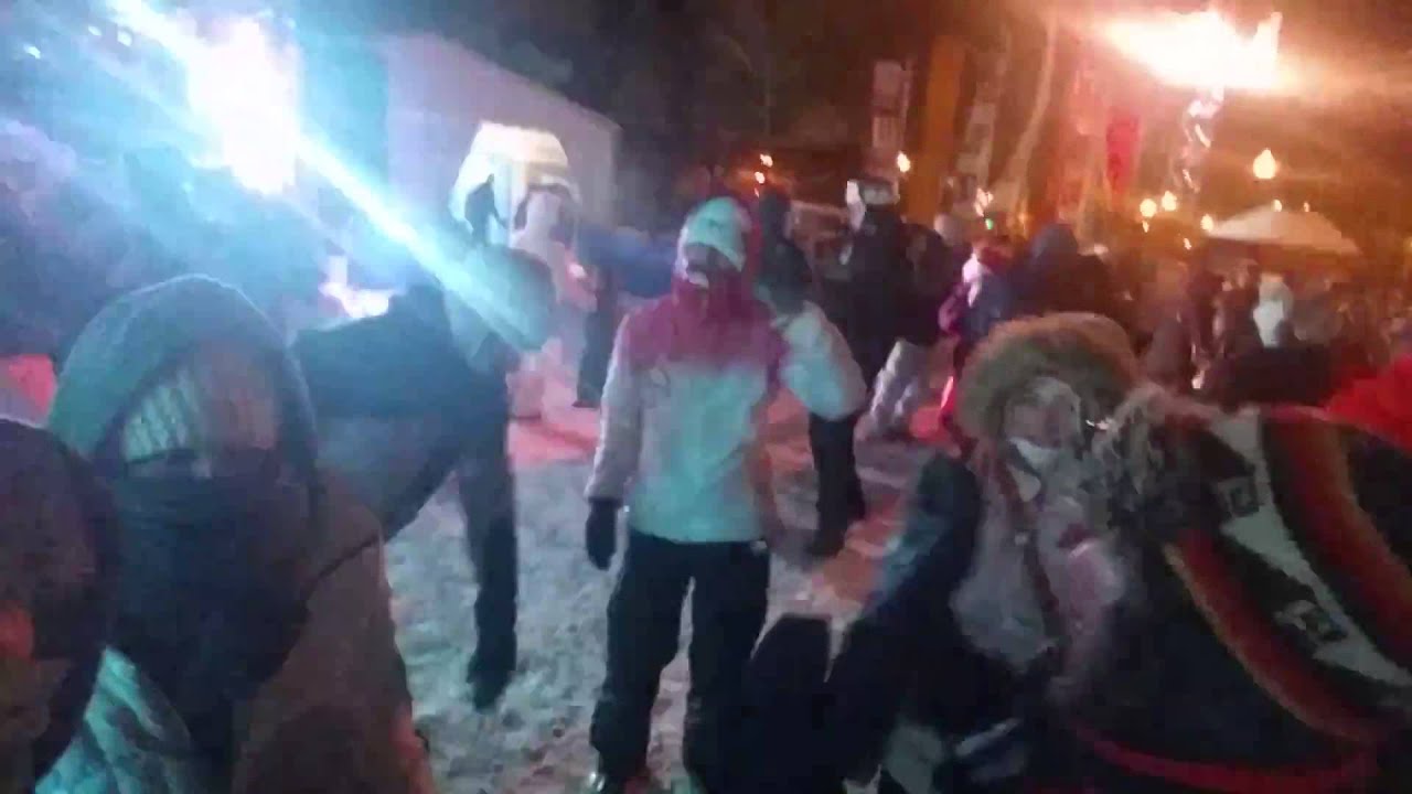 Dance club outside! - YouTube