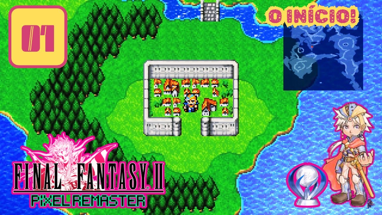 Final Fantasy II (Pixel Remaster)#01 - O INÍCIO! (PLATINA 100% PT-BR ...