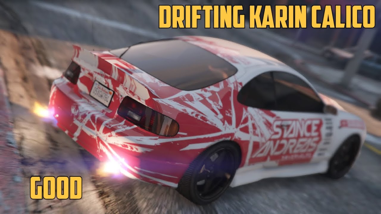 GTA 5 Karin Calico GTF ( Drifting + Low grips ) - YouTube