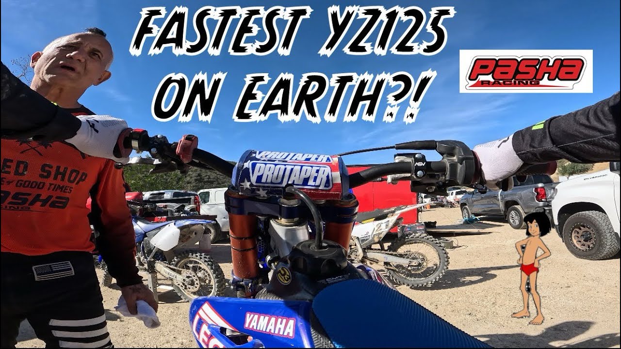 INSANE PASHA RACING YZ125! - YouTube