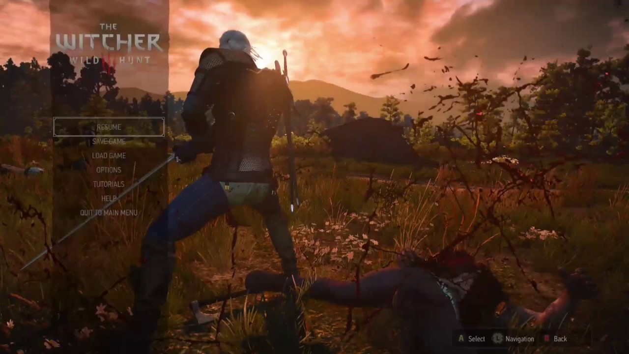 Witcher 3 Xbox One X 4k gameplay - YouTube